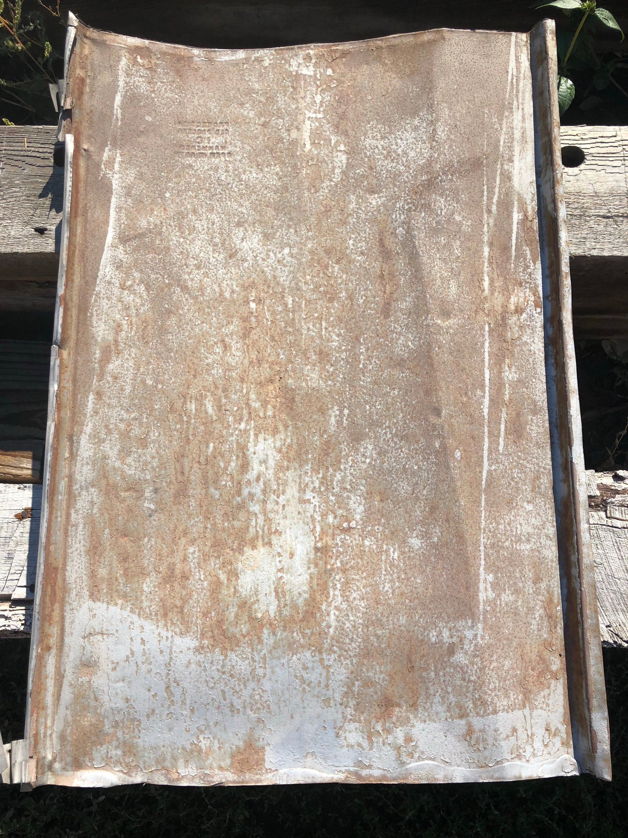 Early 1900’s roofing tin – City Limit Antiques and Reclaimed Materials